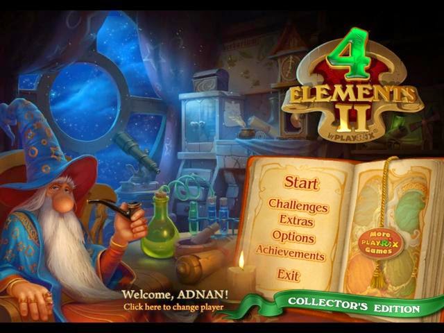 Adeli Games: 4 Elements II Collector's Edition