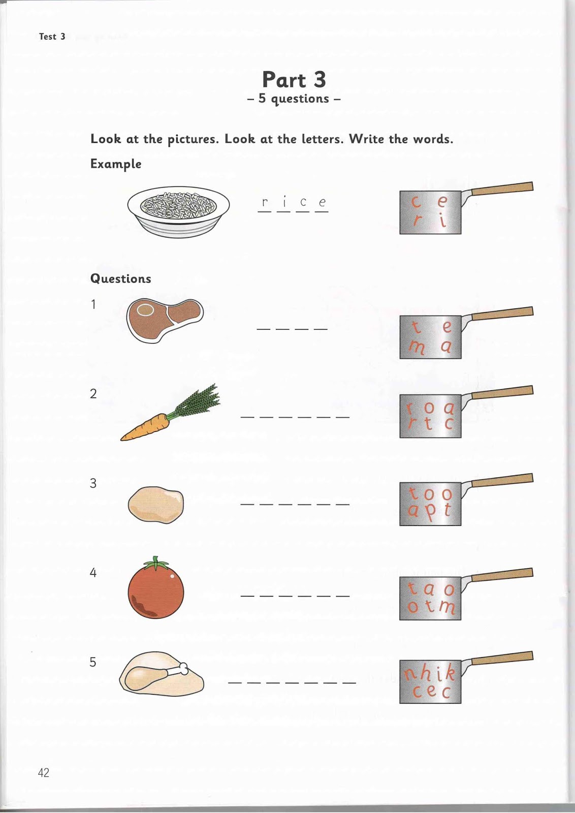 English Cambridge Tests - Starters 01 - Let Your Hair Down!