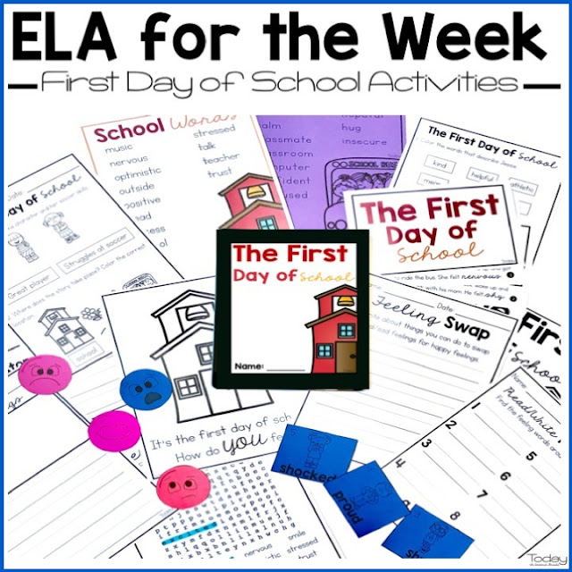 ELA for September - Today in Second Grade