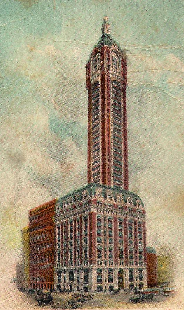 Daytonian in Manhattan: The Lost 1908 Singer Building - No. 149 Broadway