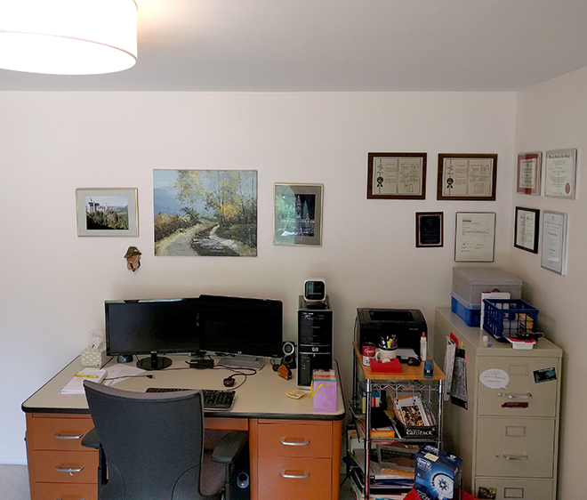 Minor sewing room makeover, major impact – Sie Macht