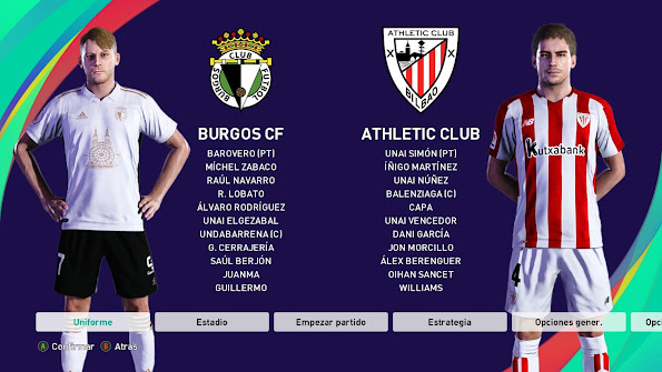 #PESHistóricos: Todo un pasado por delante: KIT Burgos CF VIII ...