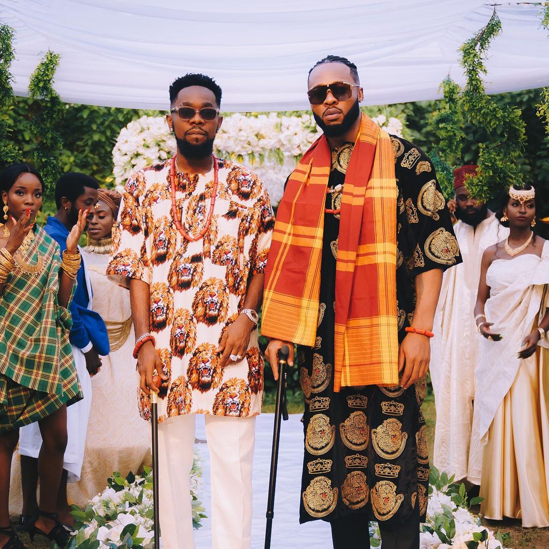 Throwback And Recent Pictures of Flavour and Patoranking