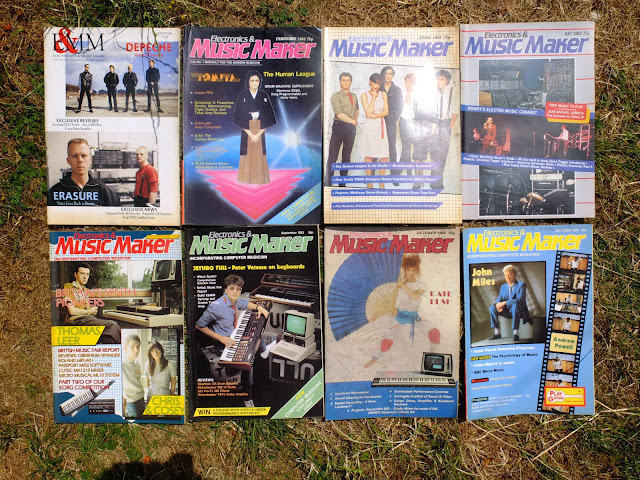 MATRIXSYNTH: Lot of 59 Electronics And Music Maker Magazine