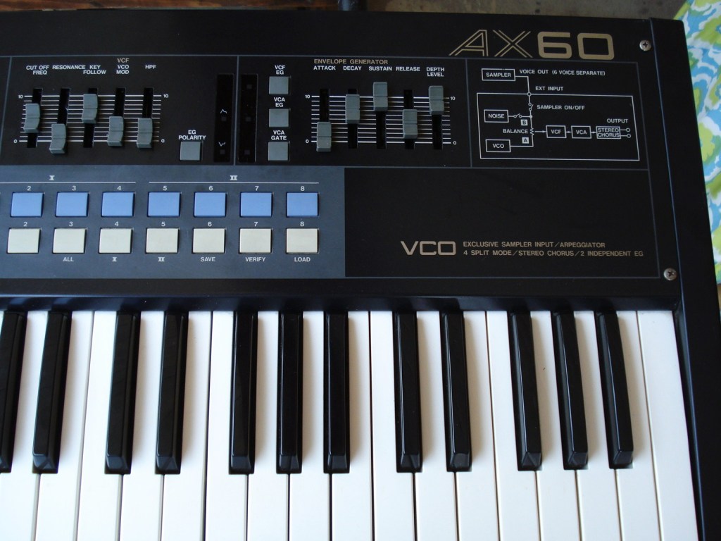 MATRIXSYNTH: Akai AX60 Analog Synth & S612 Sampler