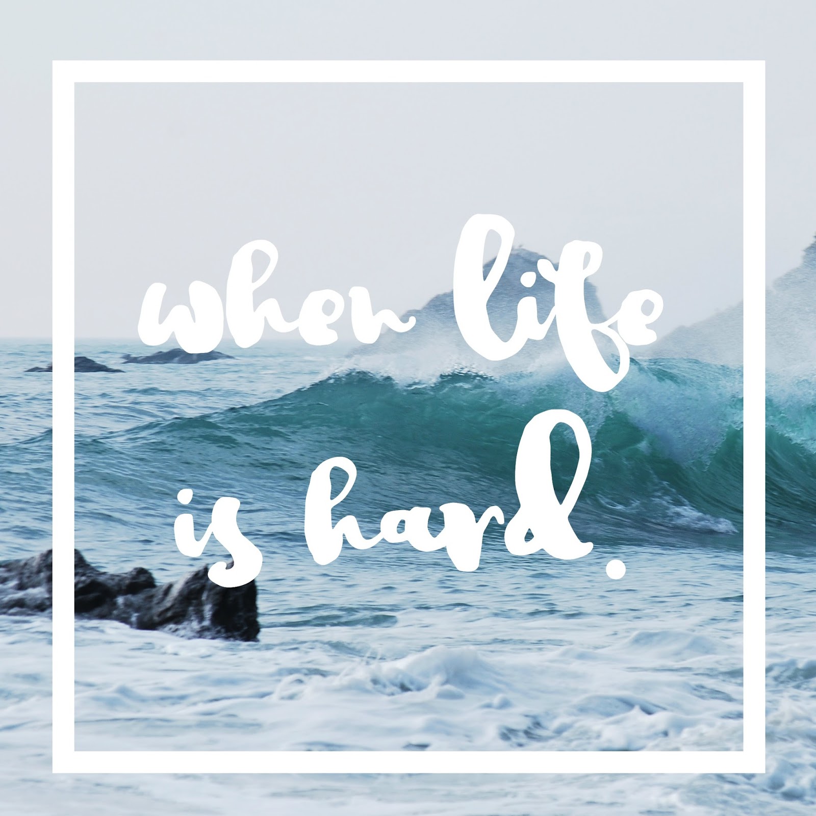 When Life is Hard. | The girl who loved to write about life.