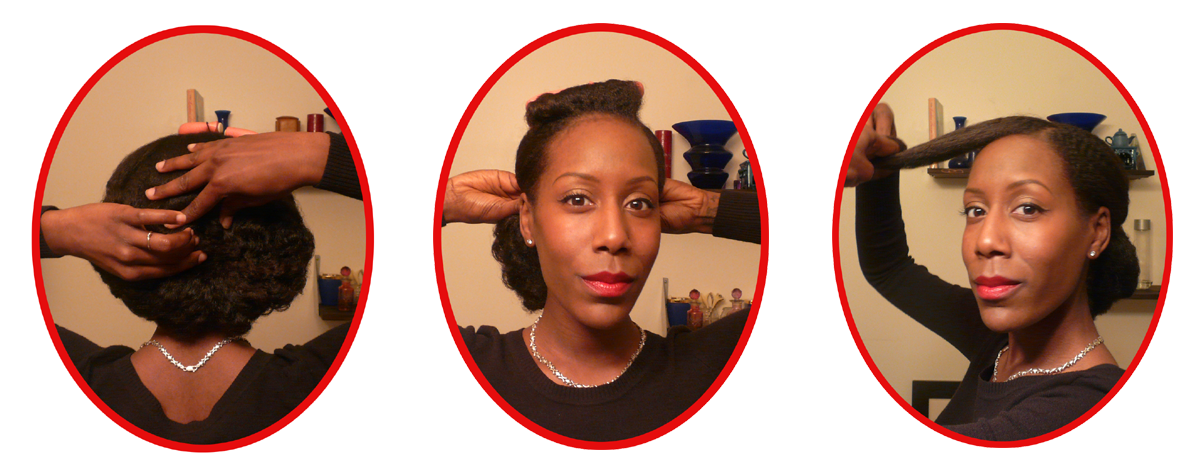 The Retro Natural: Hair Setting Basics and a Simple Everyday Style