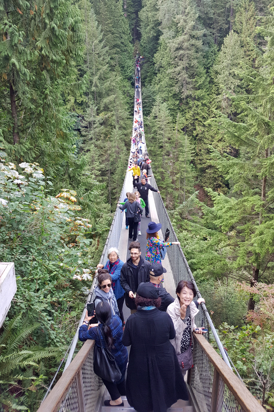 The Happy Pontist: Canadian Bridges: 4. Capilano Suspension Bridge ...