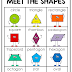 MEET THE SHAPES FREEBIE | Peace, Love, and First Grade