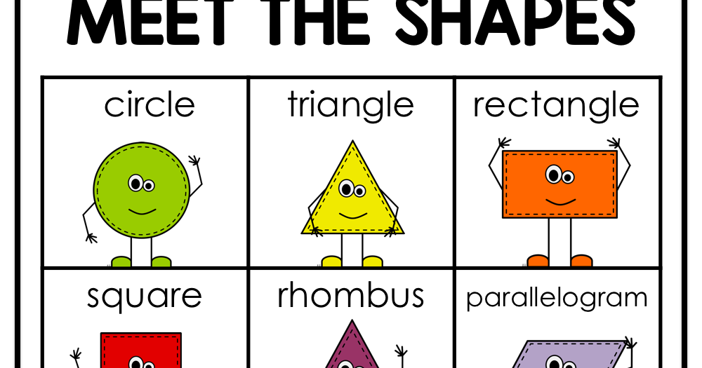 MEET THE SHAPES FREEBIE | Peace, Love, and First Grade