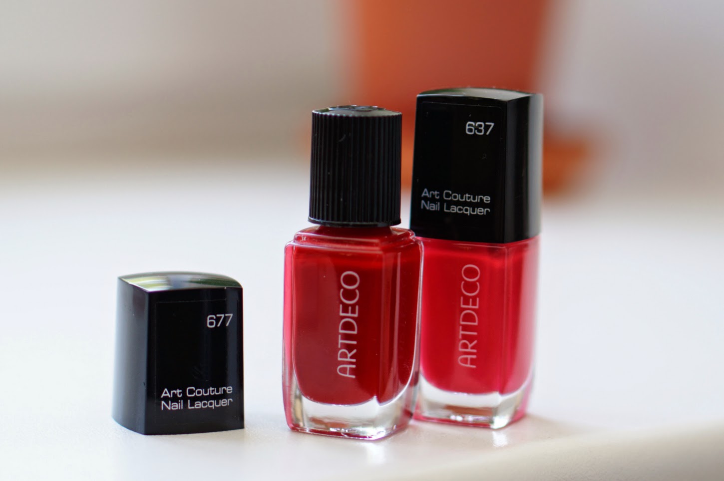 sugarmakeup: Artdeco Art Couture nagu lakas #637 un #677