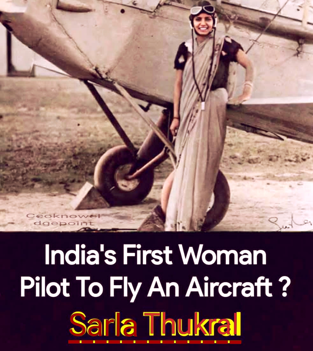First women pilot of India 👆