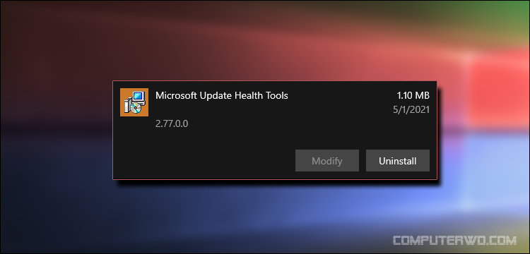 ماذا تفعل أداة Microsoft Update Health في ويندوز 10