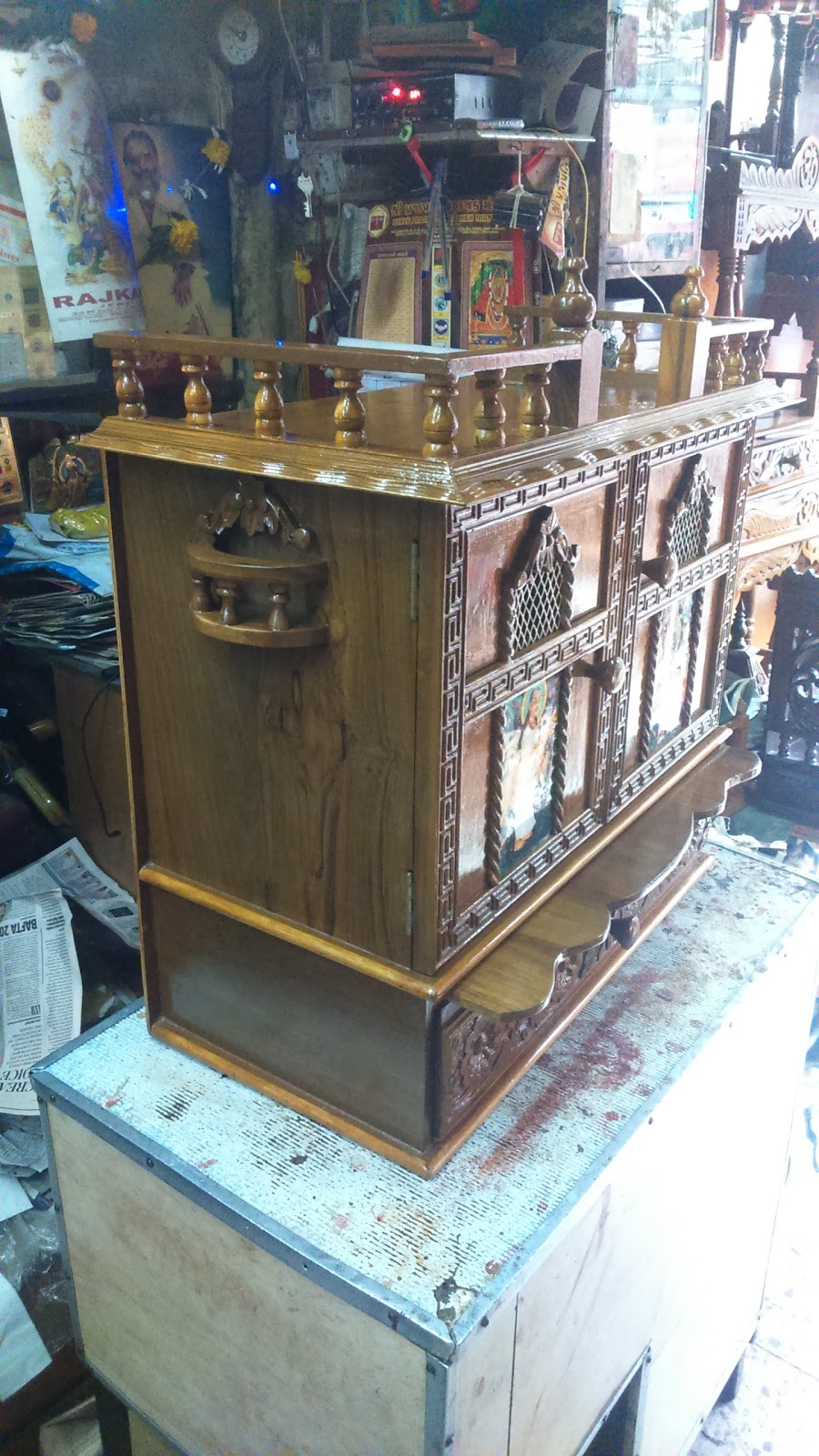 D. B. Furniture: Pushtimarg temple for Kanhaji