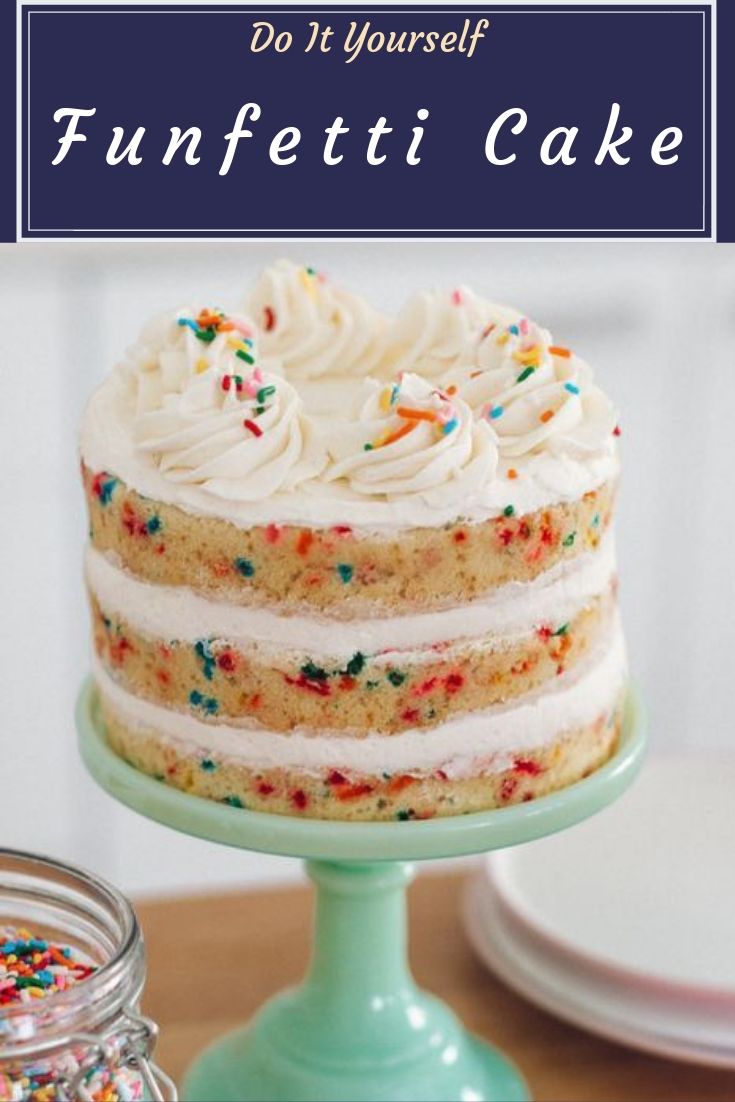 Funfetti Cake - Recipes Note
