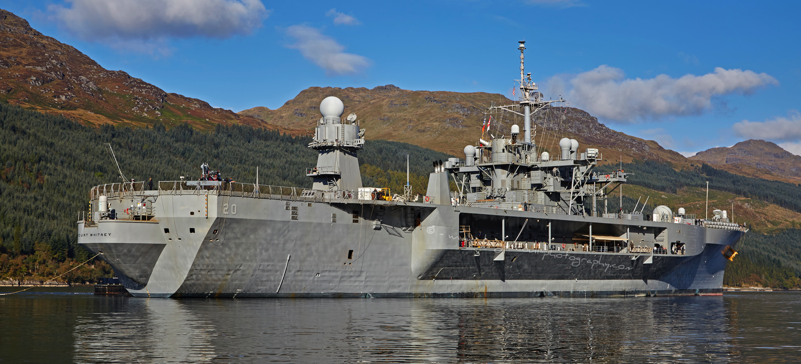 Dougie Coull Photography: USS Mount Whitney in Scotland