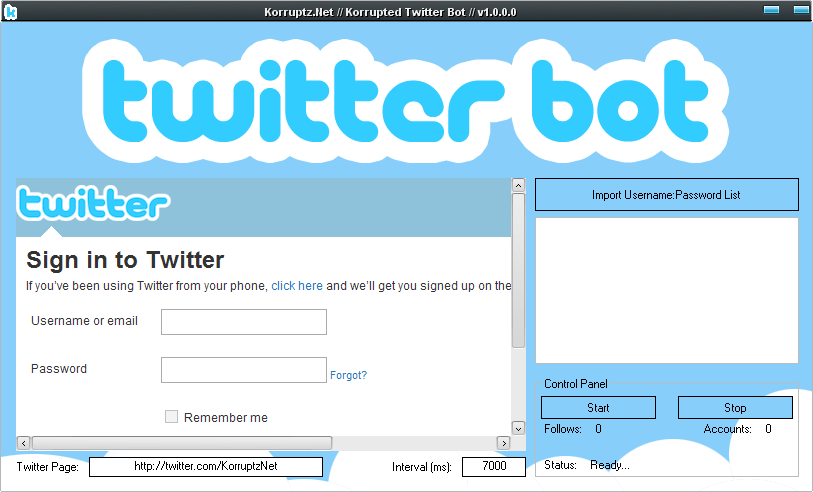 Twitter Bots: twitter bot