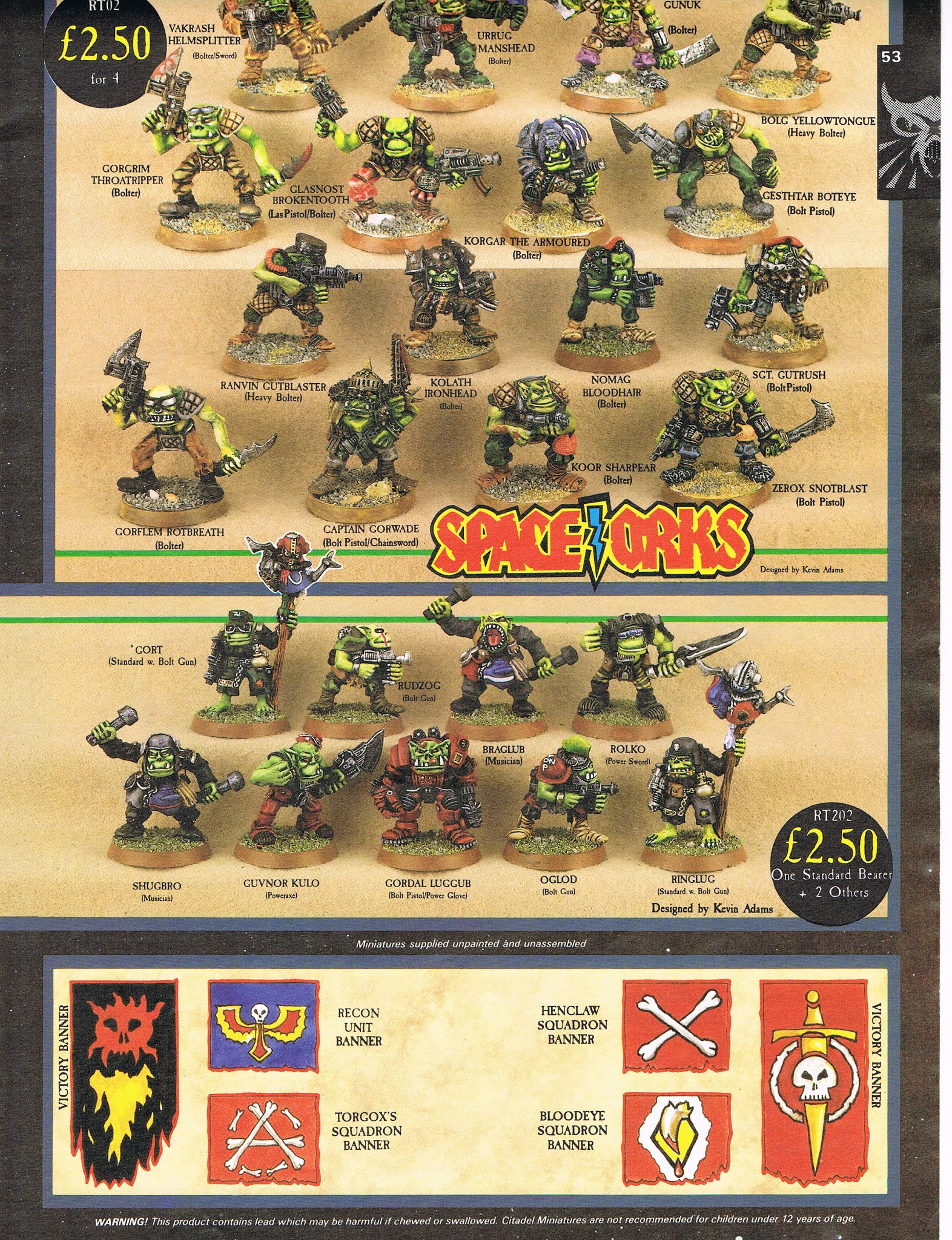 1st Legion Chronicles: More Space Ork Banners