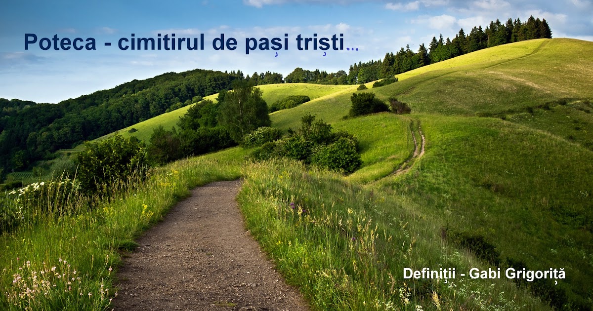 Răsfluturi: DEFINIȚII - poteca