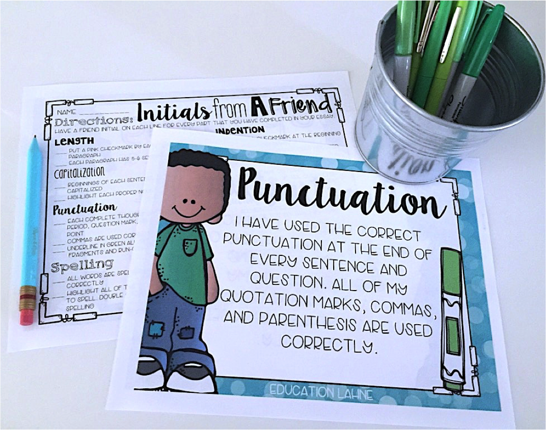 Promote Accountability During Your Writing Time! - Education Lahne