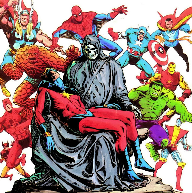 Marvel Comics of the 1980s: 1982 - The Death of Captain Marvel