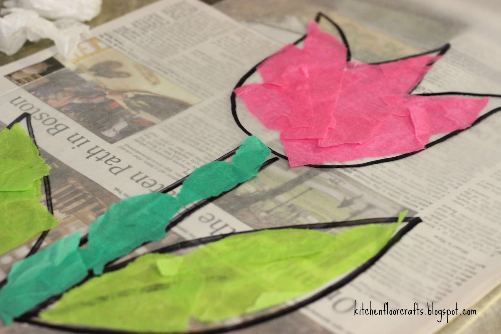 Using Waxed Paper Crafts