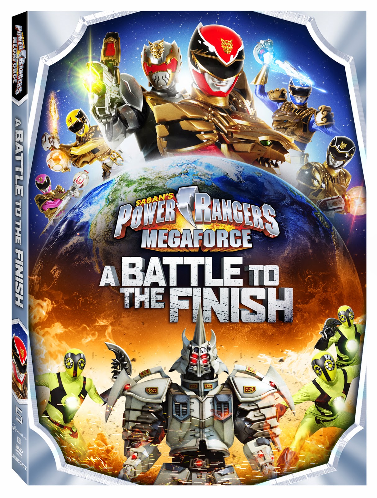 Power Rangers Megaforce - Quinto e último volume do DVD