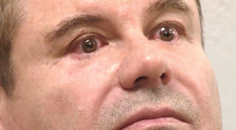 New released video and photos of Chapo extradition reveals he was ...