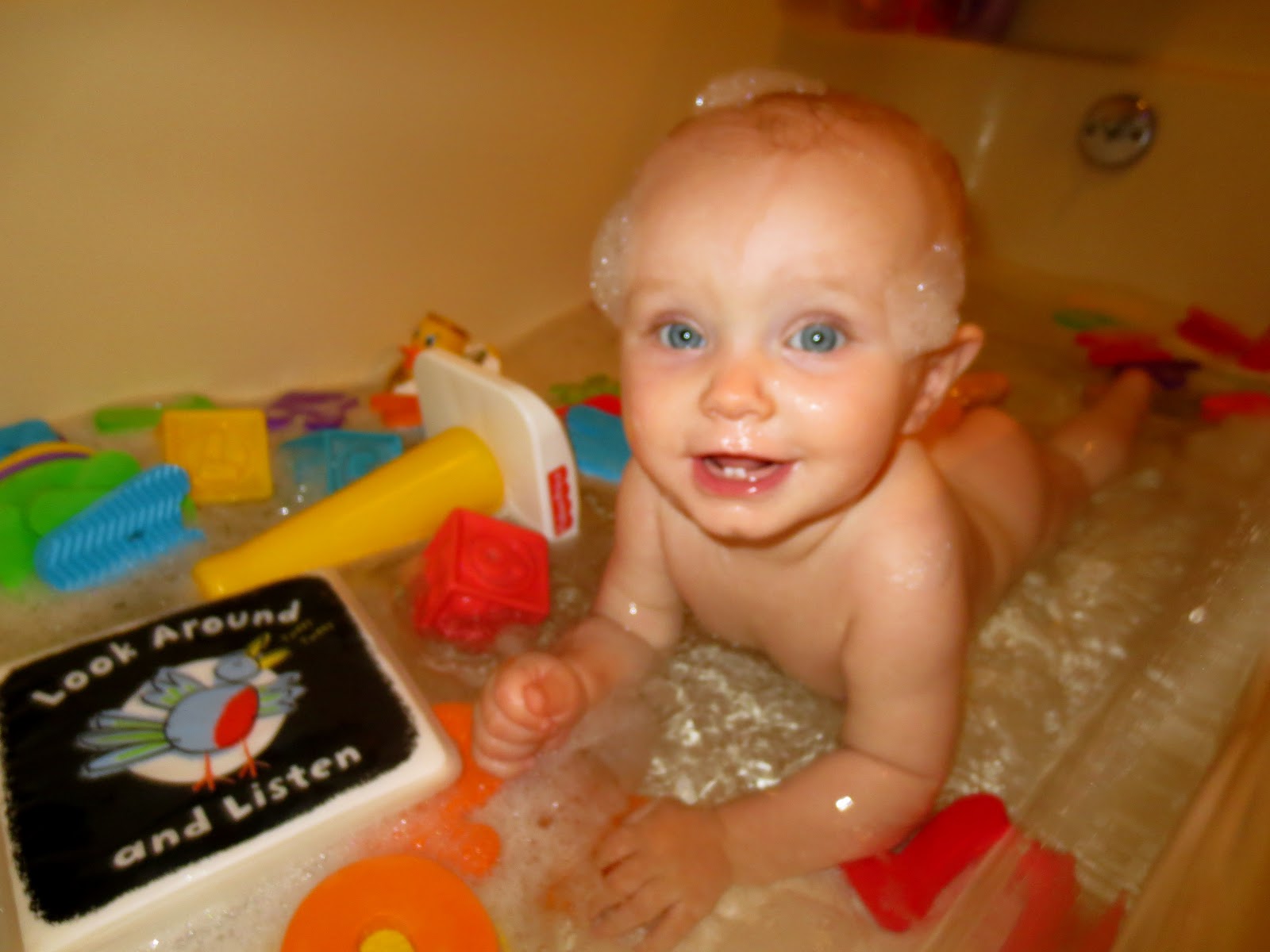 Chloe Makes Three: Bubble Bath