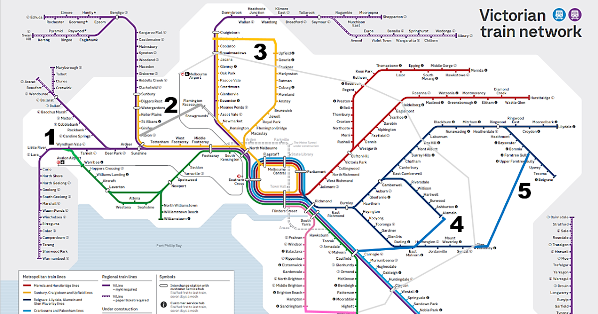 Melbourne on Transit: What if we joined Melbourne's rail lines?