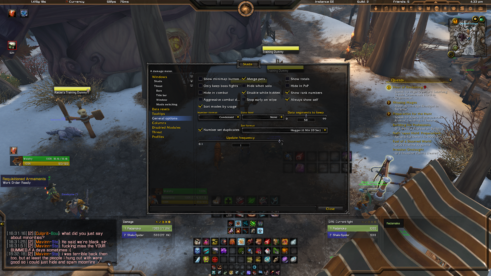 #563 Hunter - Animal Companion Still Bugged. - Issues - Skada Damage ...