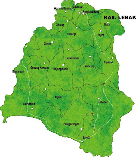 Topologi dan Lahan Kawasan di Kabupaten Lebak