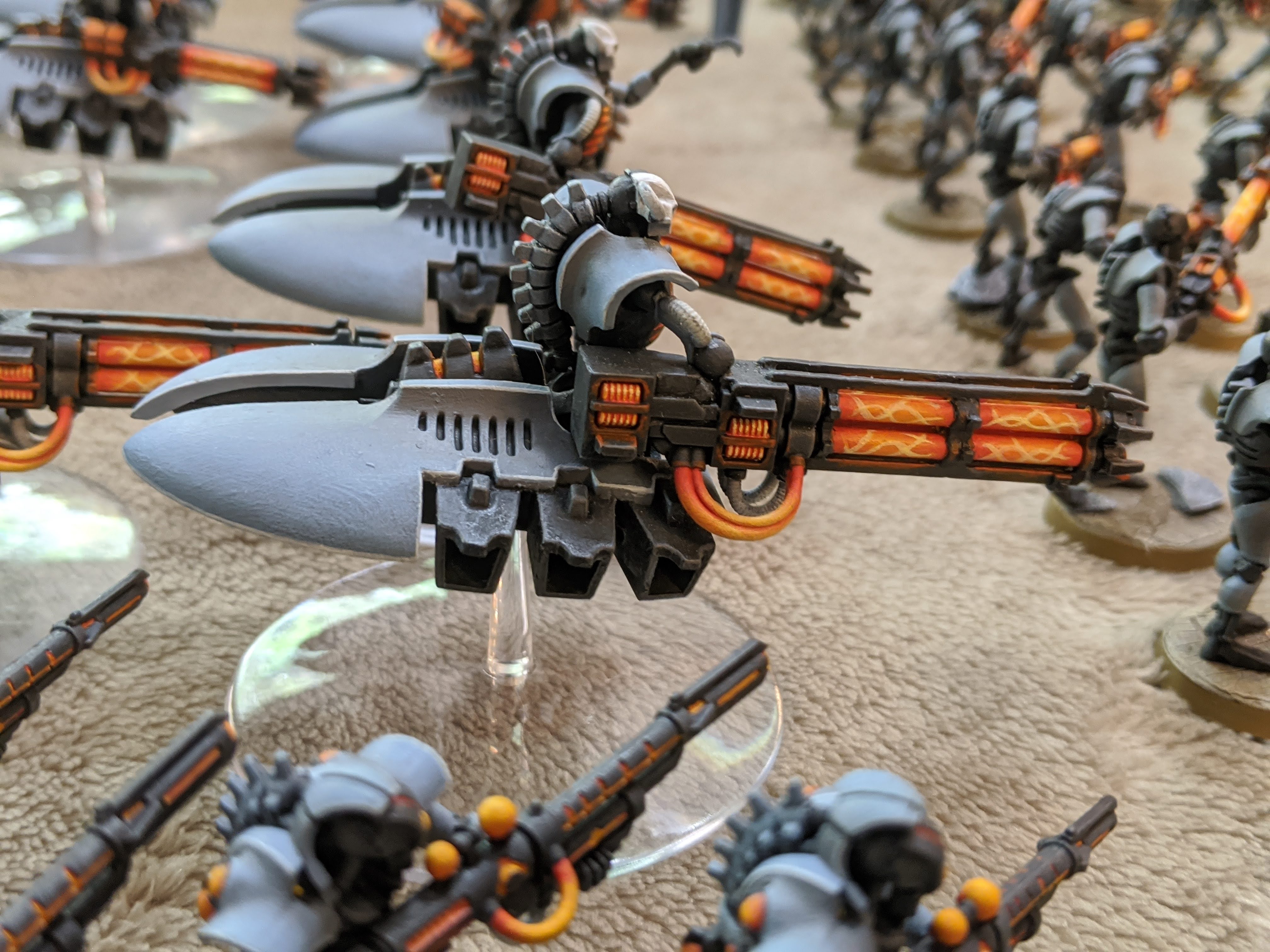 Necron Army Work in Progress pics: Pre-Indomitus Necron Family Album