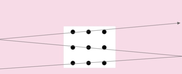 How to connect 9 dots with 4 straight lines puzzle