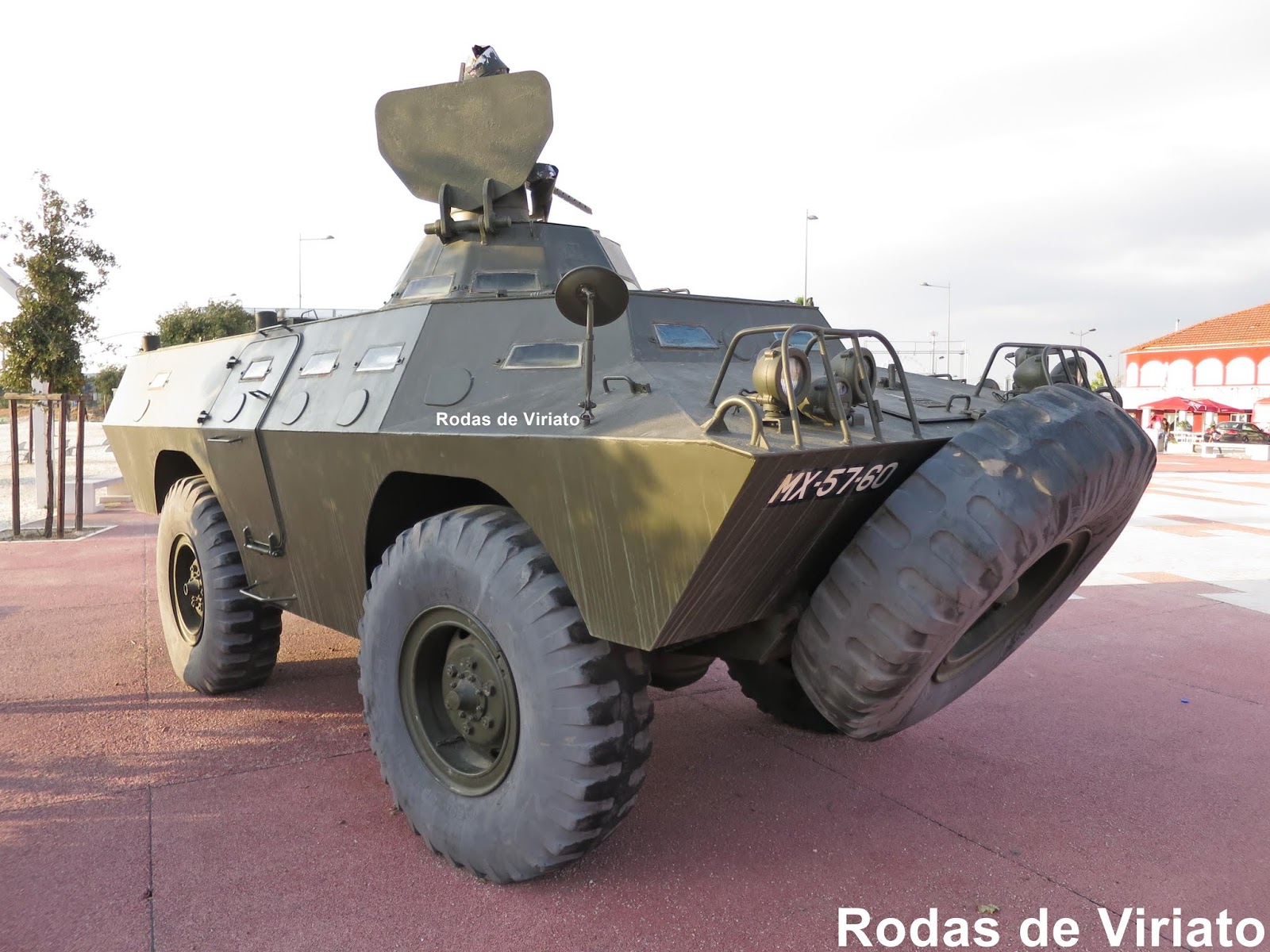 Blindado Chaimite V 200 em Grândola (1/2)