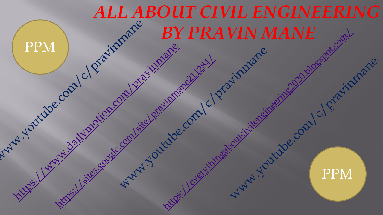 Channel Information Civil Engineering By Pravin Mane