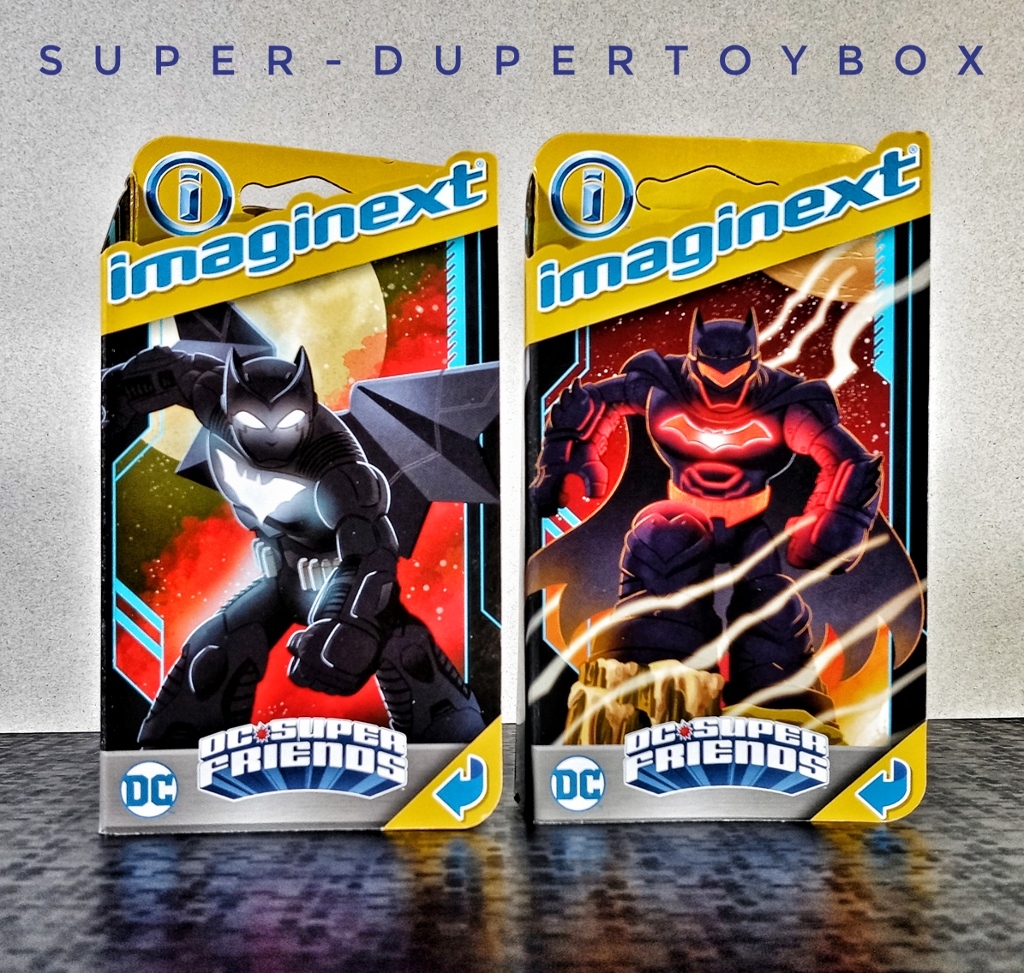 Super-DuperToyBox: Imaginext Batwing and Apokolips Armor Batman (Bat-Tech)