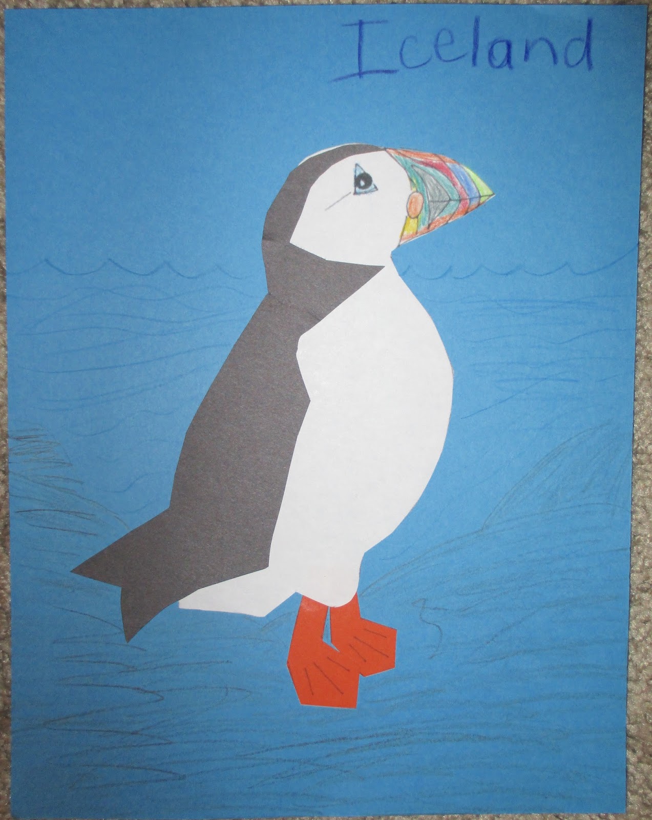 A Learning Journey: Iceland's Puffin Craft
