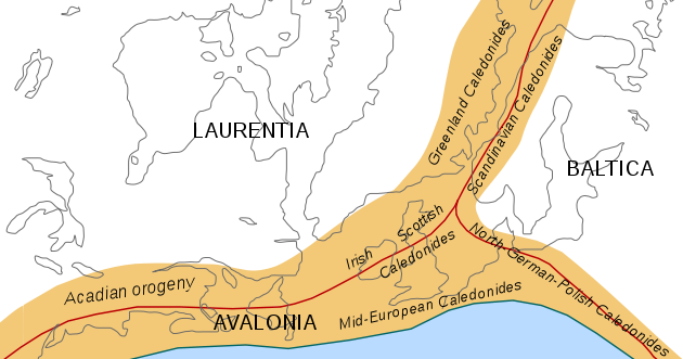 History of the Earth: April 14. The Caledonian Orogeny