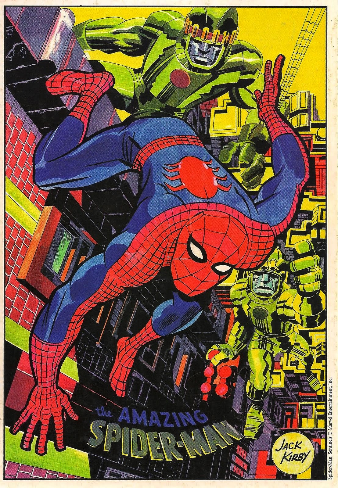 Cap'n's Comics: The Negative Zone Marvelmania Posters by Jack Kirby