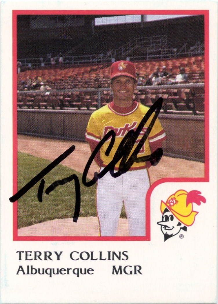 1986 PROCARDS PROJECT: TERRY COLLINS