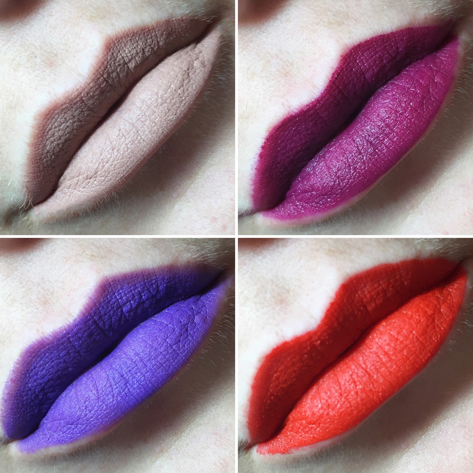REVIEW: mark. Pout Vinyl & Velvet Lip Paints - Prairie Beauty