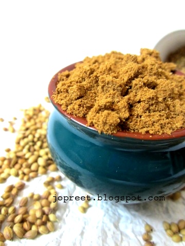 Coriander Powder (Malli Thool) | Jopreetskitchen