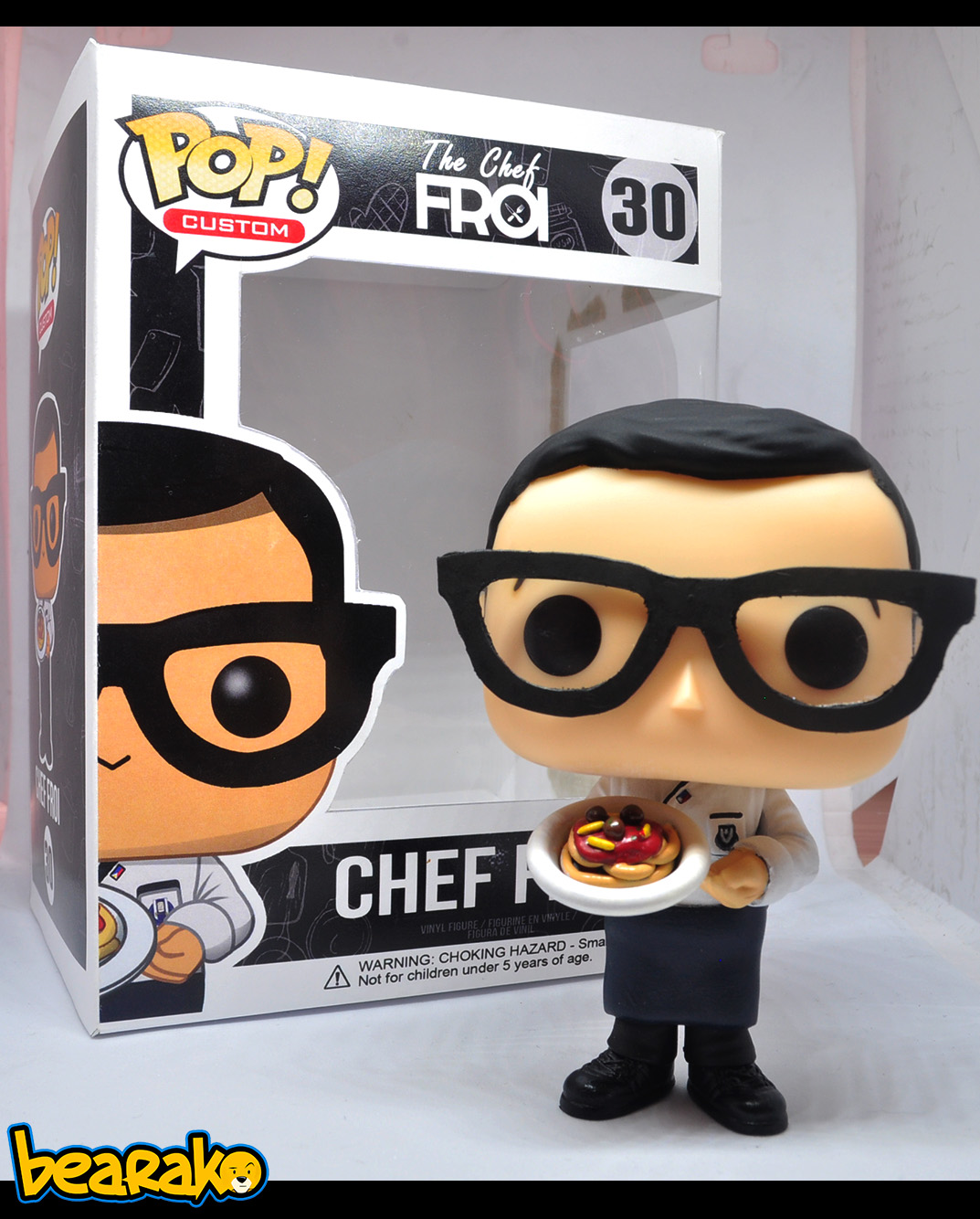 Bearako's Corner: TOY CUSTOM: Personalized Funko Pop! | Chef Froi