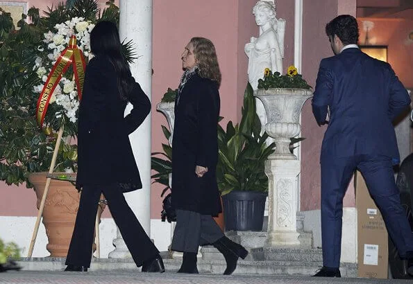 Spanish Royal family visited a funeral chapel in Madrid