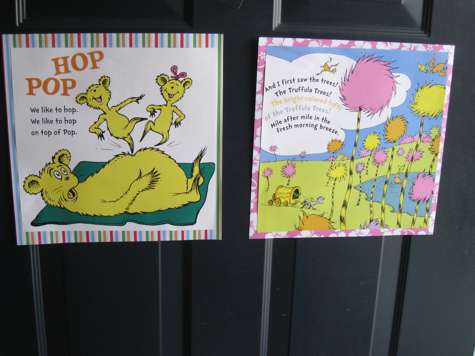 Side Hugs and Puppy Bears: Dr. Seuss Birthday Party