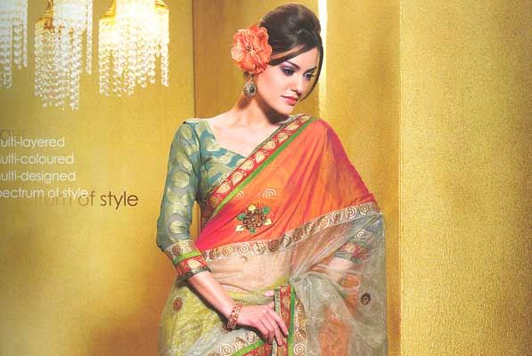 Mademoiselle's Talks: Kain Sari India: Be Trendding with Indian Saree!
