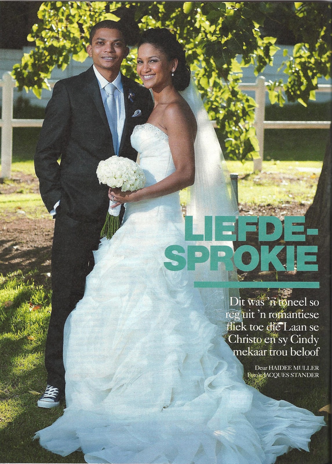 Celebrity wedding: Christo and Cindy Davids | Moi Styling