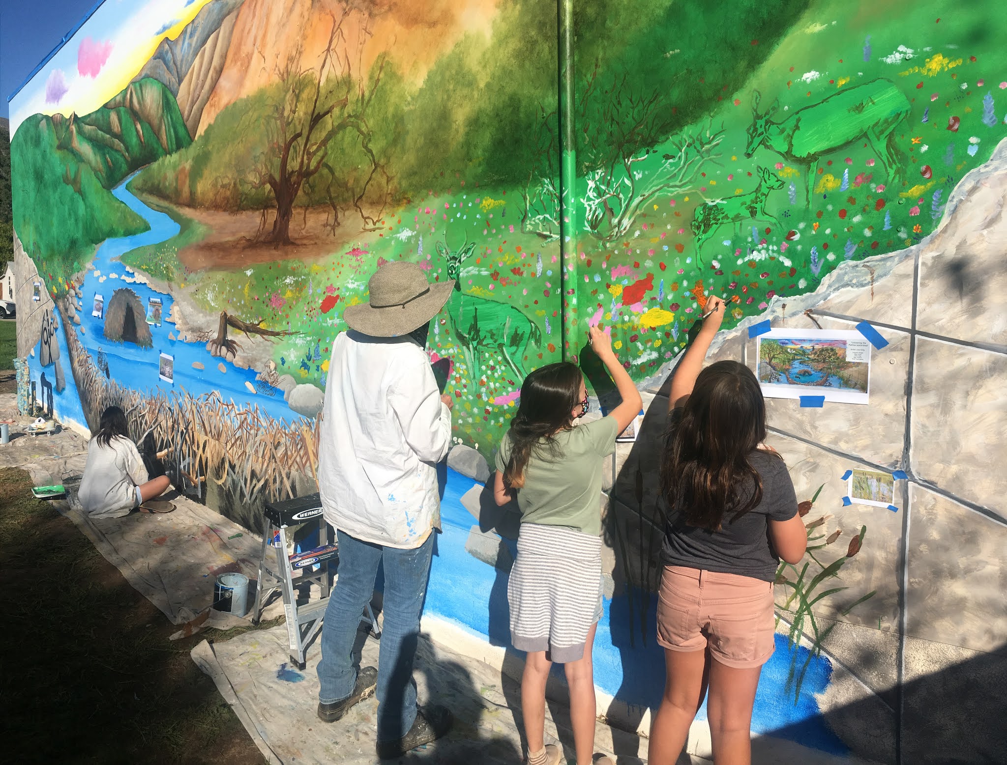 Ventura River Ecosystem: "Enlivening The Matilija Watershed" Mural