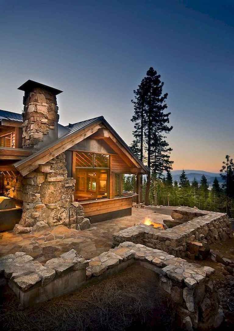50 Exotic Traditional Fireplace Cabin To Create A Romantic Atmosphere ...